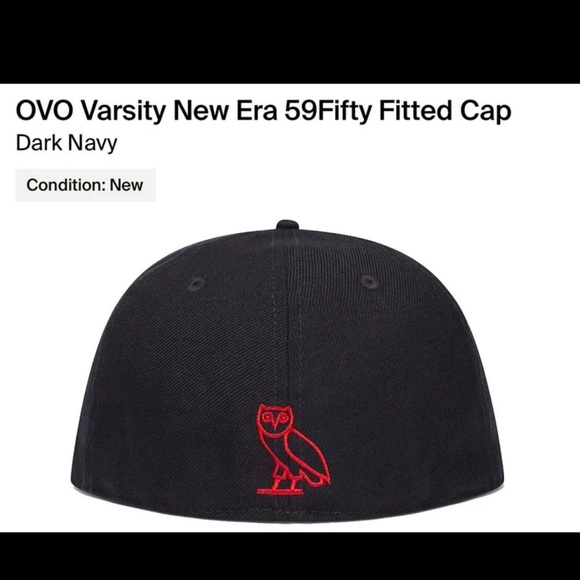 New Era | Accessories | Ovo Varsity New Era 59fifty Fitted Cap Hat ...